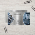 Machining and Metal Fab Business Card | Zazzle