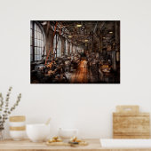 Machinist - A fully functioning machine shop Poster | Zazzle