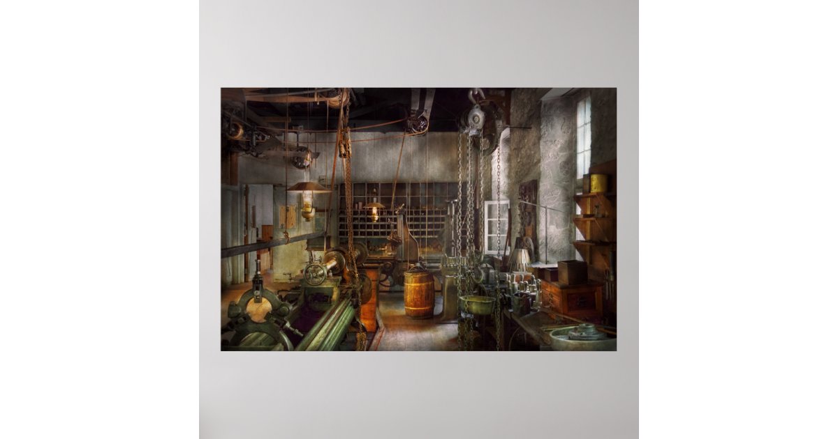Machinist - Lathes - Machinists paradise Poster | Zazzle