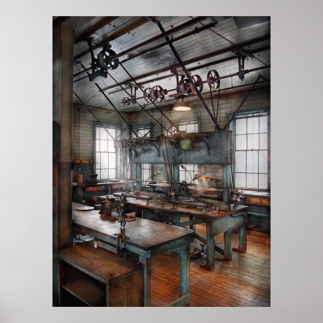 Machinist - Steampunk - The contraption room Poster | Zazzle