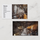 Machinist - Welcome to the workshop Business Card | Zazzle