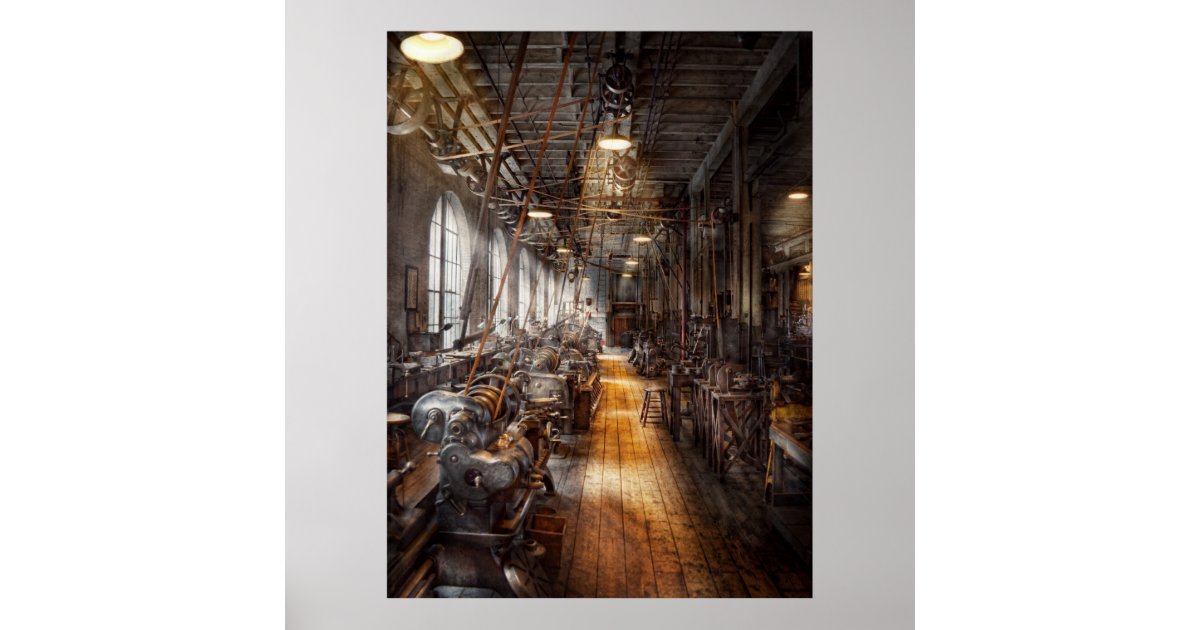 Machinist - Welcome to the workshop Poster | Zazzle