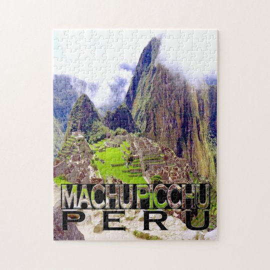 Machu Picchu Jigsaw Puzzle | Zazzle.com