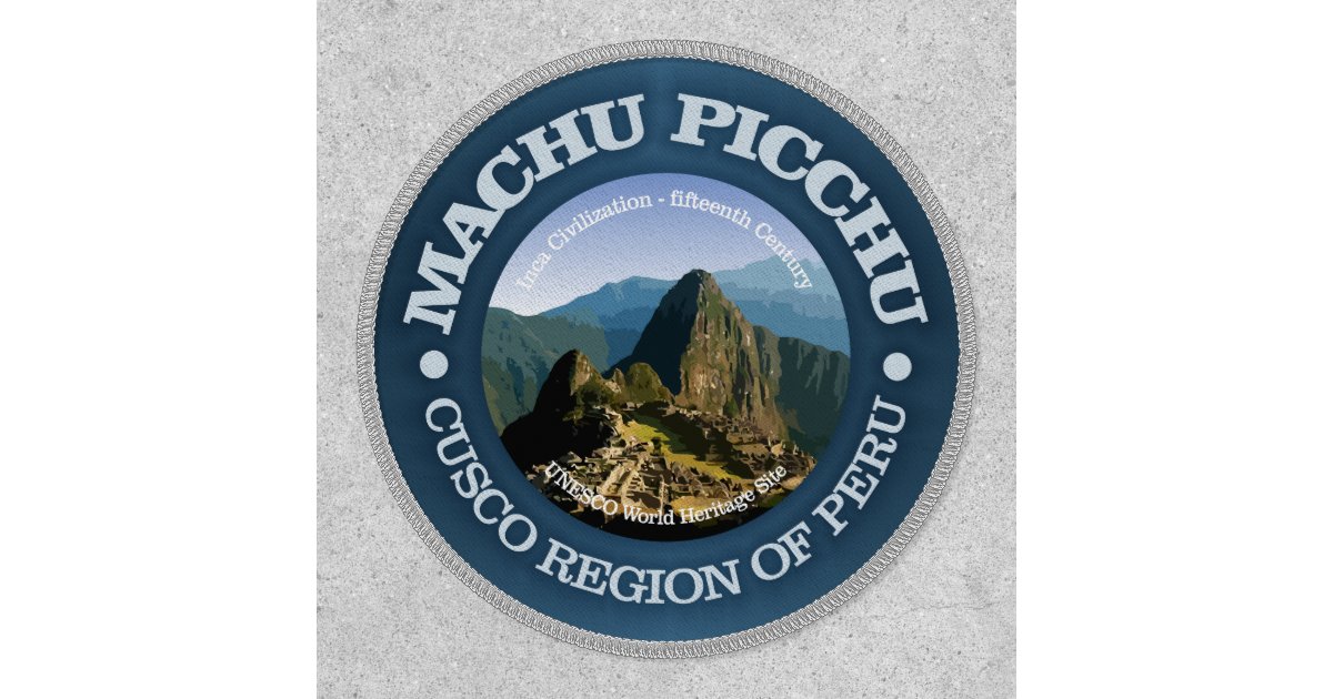Machu Picchu Patch | Zazzle