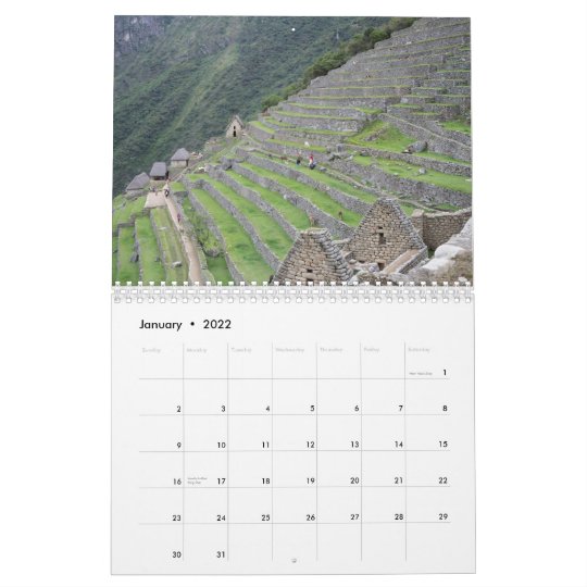 Machu Picchu Peru 2015 Calendar | Zazzle.com