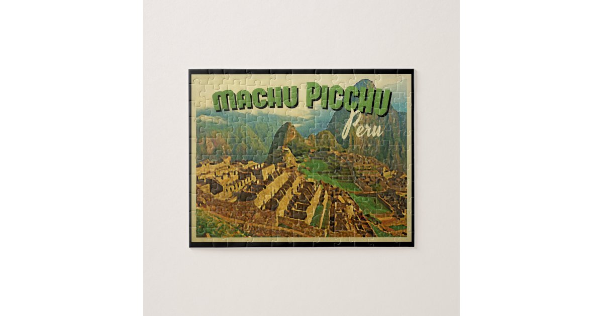 Machu Picchu Peru Jigsaw Puzzle | Zazzle
