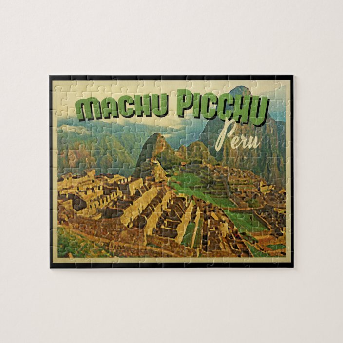 Machu Picchu Peru Jigsaw Puzzle | Zazzle.com