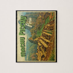 Machu Picchu Peru Jigsaw Puzzle | Zazzle