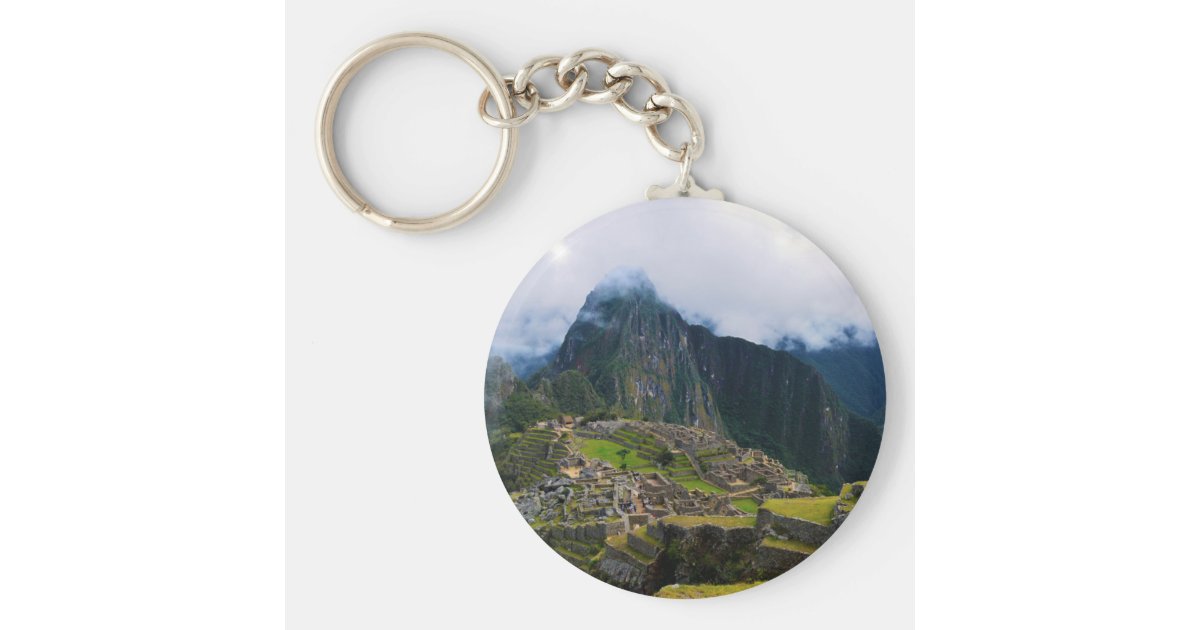 Machu Picchu, Peru Keychain | Zazzle.com
