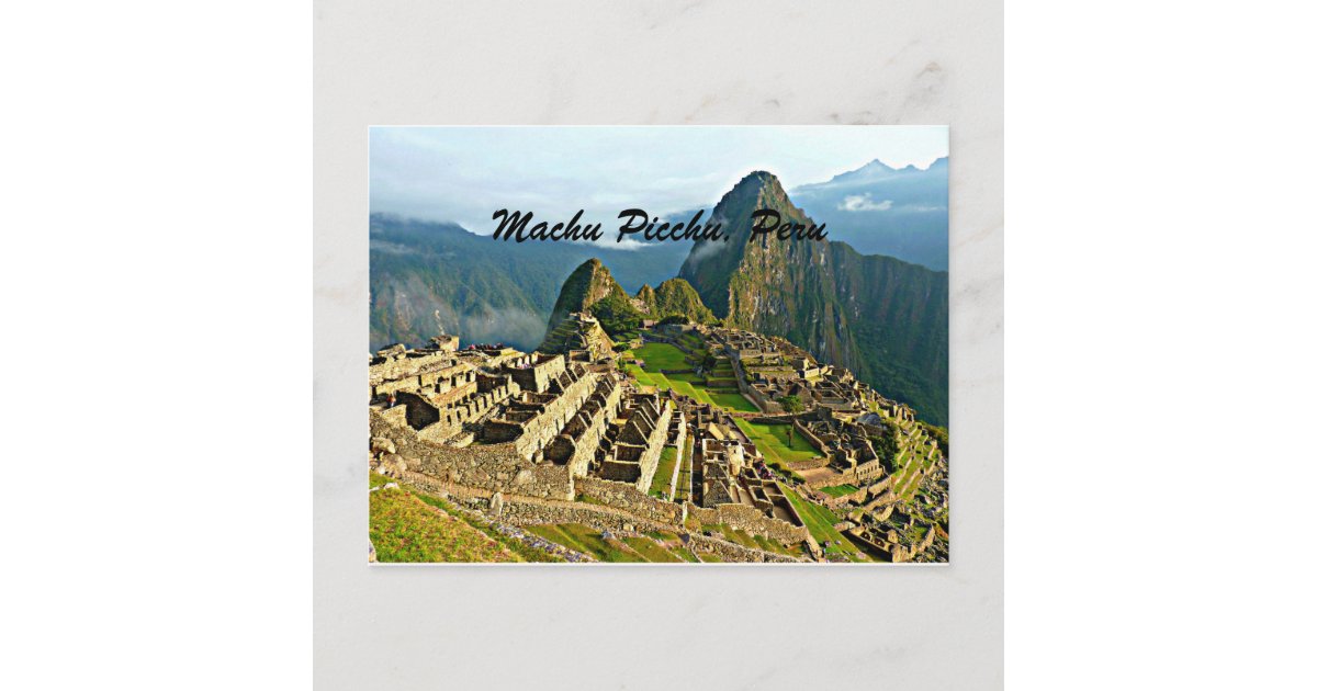 Machu Picchu, Peru Postcard | Zazzle