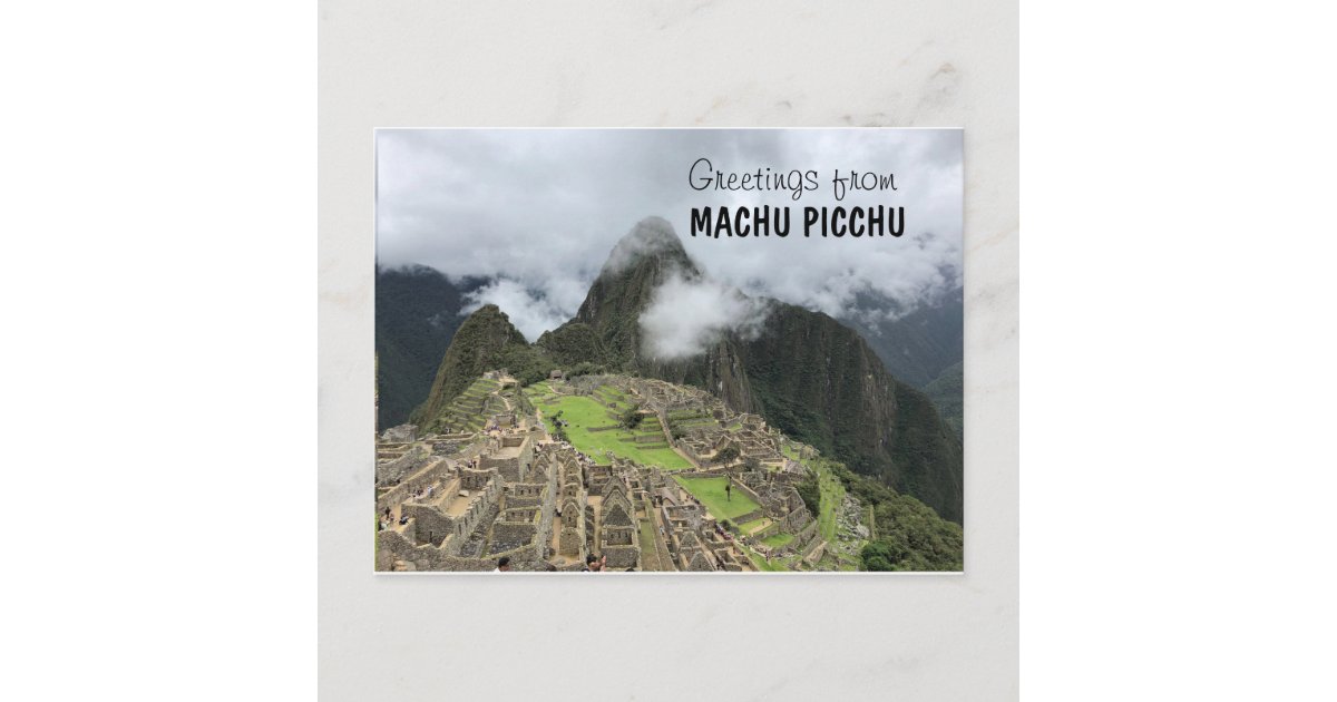 Machu Picchu, Peru Postcard | Zazzle