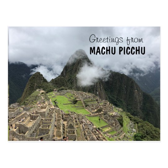 Machu Picchu, Peru Postcard | Zazzle.com