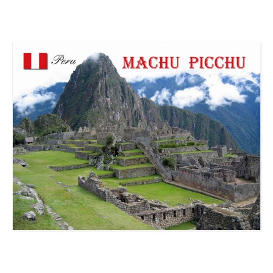 Machu Picchu, Peru Postcard | Zazzle.com