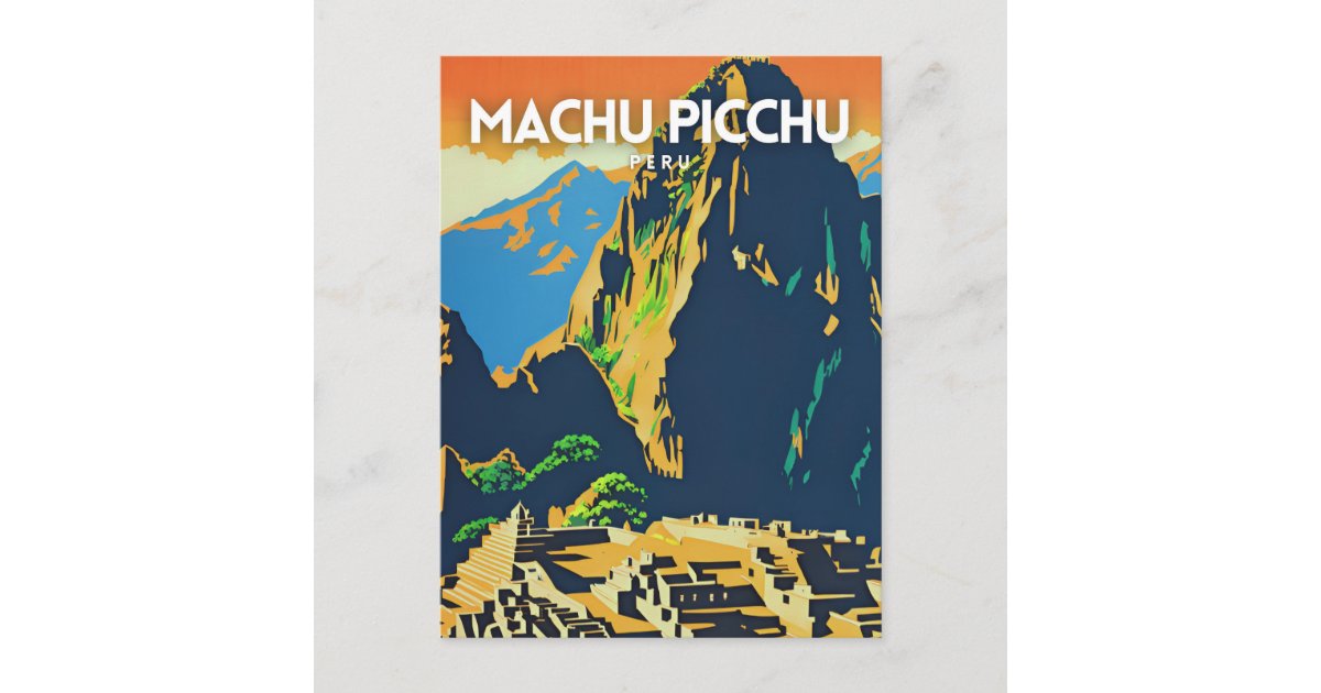 Machu Picchu, Peru Postcard | Zazzle
