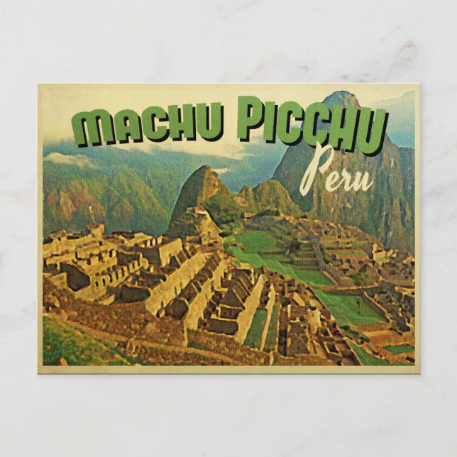 Machu Picchu Peru Postcard | Zazzle