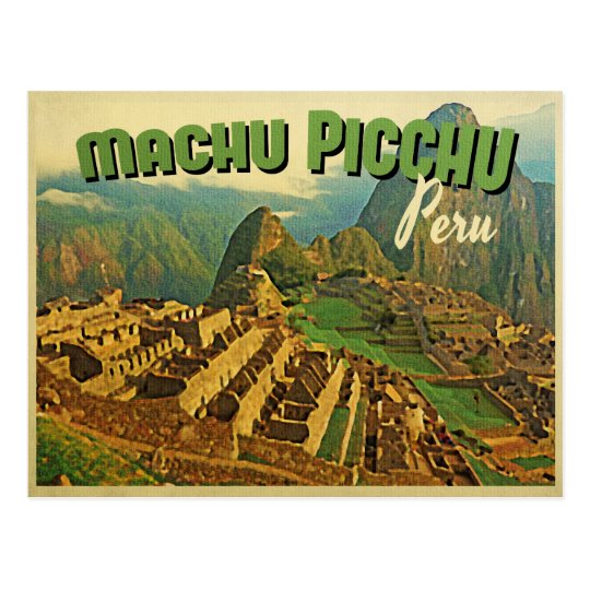 Machu Picchu Peru Postcard | Zazzle.com