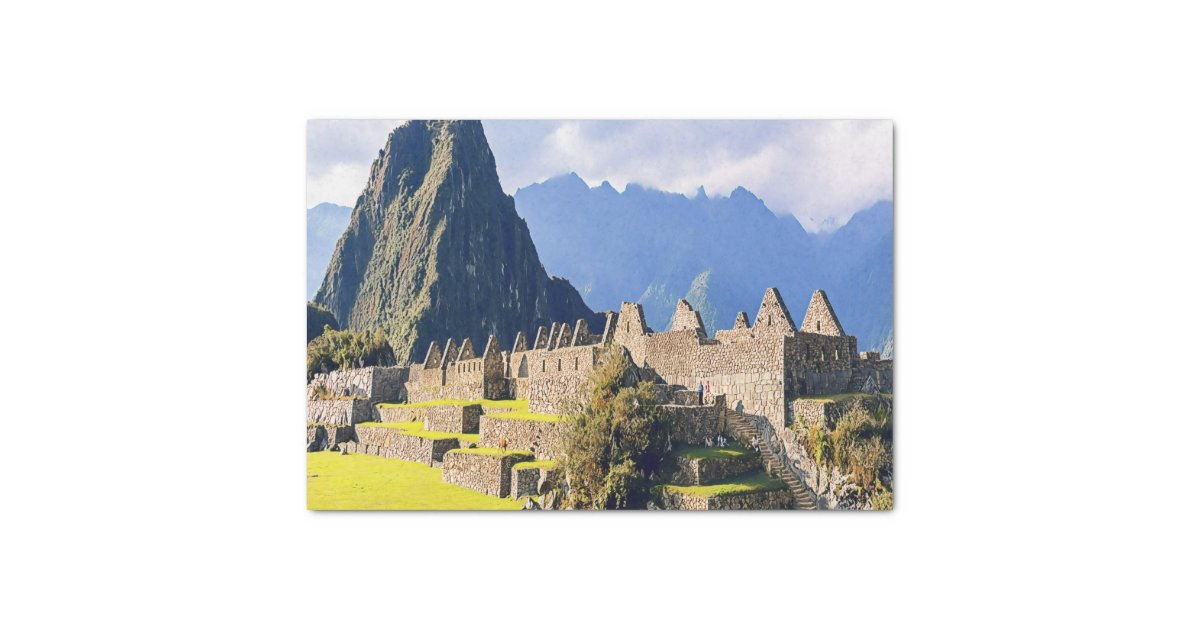 MACHU PICCHU - Peru - view Tissue Paper | Zazzle
