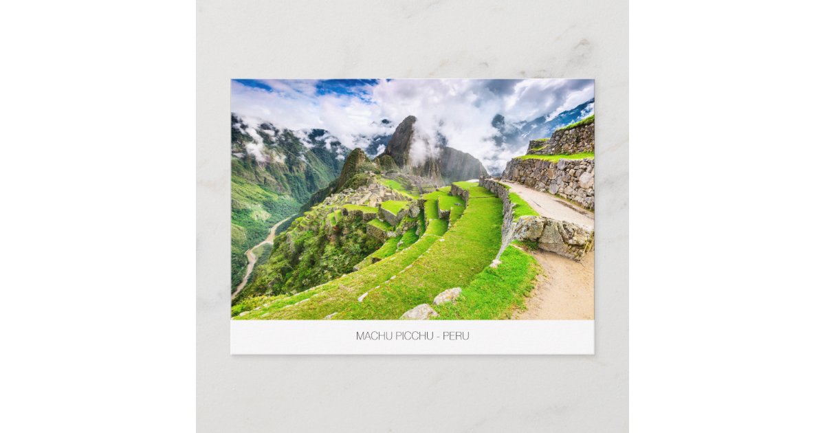Machu Picchu postcard | Zazzle