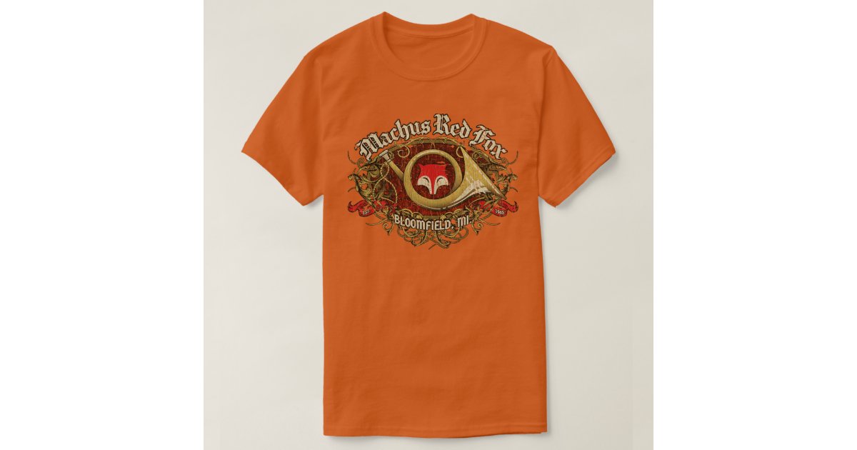 Machus Red Fox 1965 T-Shirt | Zazzle