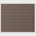 MacIntosh Ancient Original Scottish Tartan Wrapping Paper | Zazzle