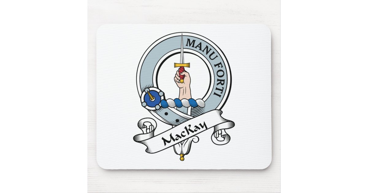 MacKay Clan Badge Mouse Pad | Zazzle
