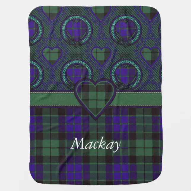 Mackay clan Plaid Scottish tartan Baby Blanket | Zazzle