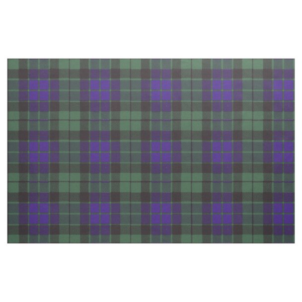 Clan MacKay Tartan Fabric | Zazzle.com