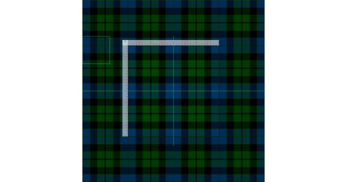 MacKay Modern Tartan Fabric | Zazzle