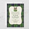 MacKellar Clan Scottish Symbols Wedding Invitation | Zazzle