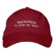 MacKenzie Clan Motto Embroidered Hat | Zazzle
