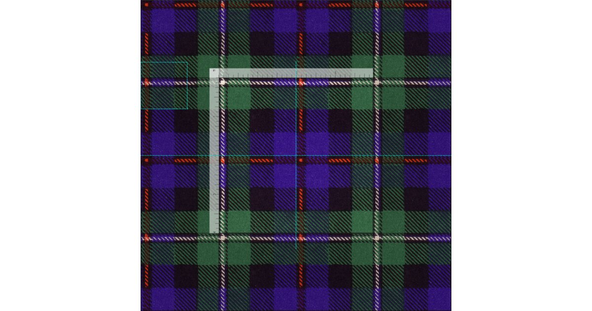 Mackenzie clan Plaid Scottish tartan Fabric | Zazzle