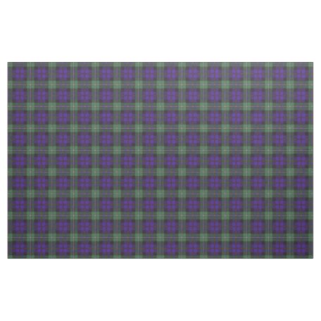 Clan Mackenzie Modern Tartan Fabric | Zazzle