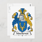 MacKenzie Family Crest Postcard | Zazzle