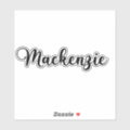 Mackenzie Name - Handwritten Calligraphy Sticker | Zazzle