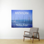 Mackinac Bridge Michigan Tapestry | Zazzle