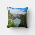 Mackinac Island Arch Rock Throw Pillow | Zazzle