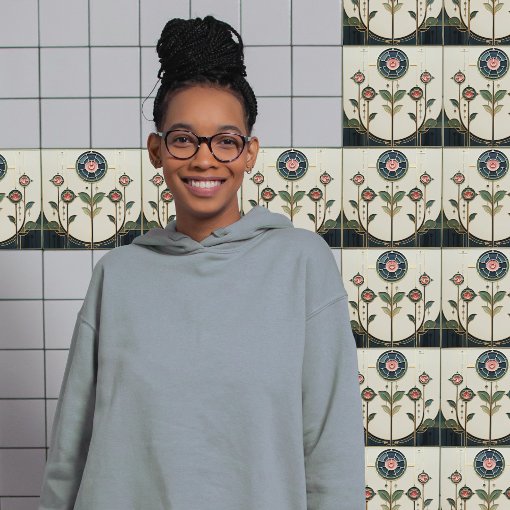 Mackintosh Art Deco Abstract Floral Wall Decor Cer Ceramic Tile | Zazzle