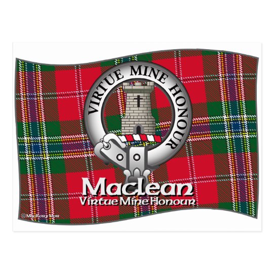 Maclean Clan Postcard | Zazzle.com