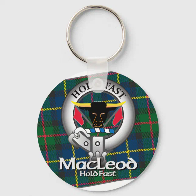 MacLeod Clan Keychain | Zazzle