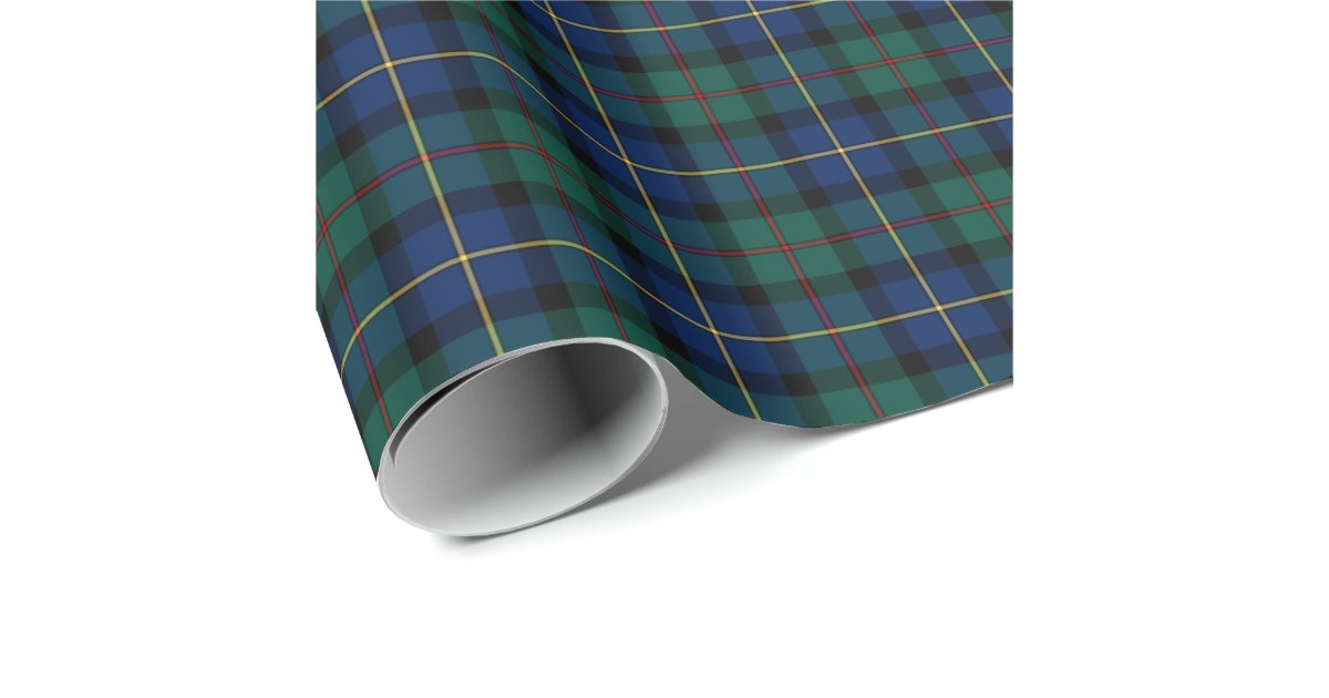 MacLeod of Skye Clan Tartan Wrapping Paper | Zazzle