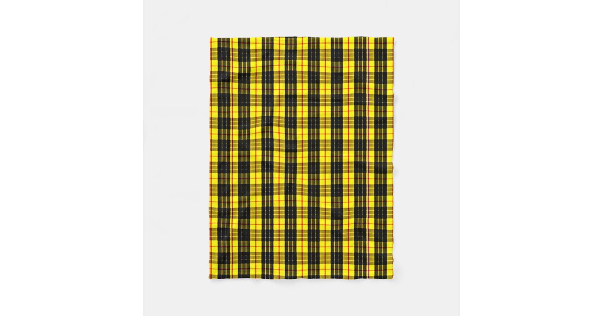 MacLeod Tartan Lewis Fleece Blanket | Zazzle