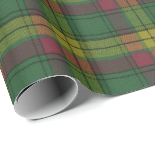 MacMillan Old Ancient Original Scottish Tartan Wrapping Paper | Zazzle