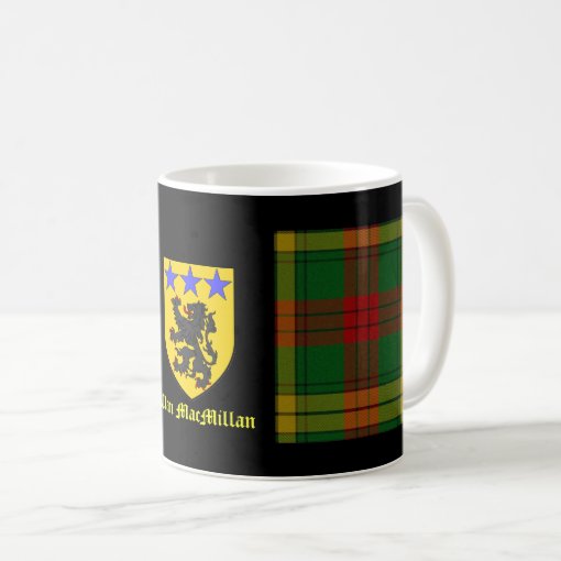 MacMillan Tartan Coat of Arms Coffee Mug | Zazzle