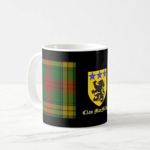 MacMillan Tartan Coat of Arms Coffee Mug | Zazzle