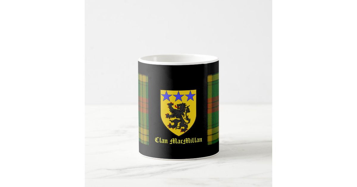MacMillan Tartan Coat of Arms Coffee Mug | Zazzle