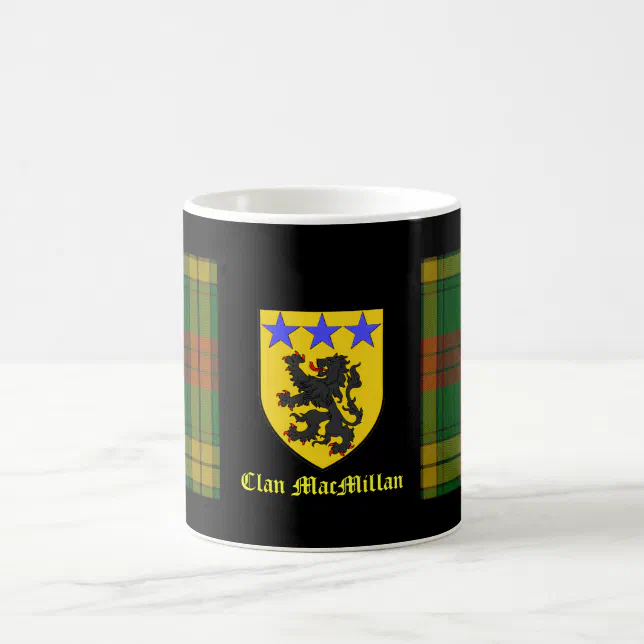 MacMillan Tartan Coat of Arms Coffee Mug | Zazzle