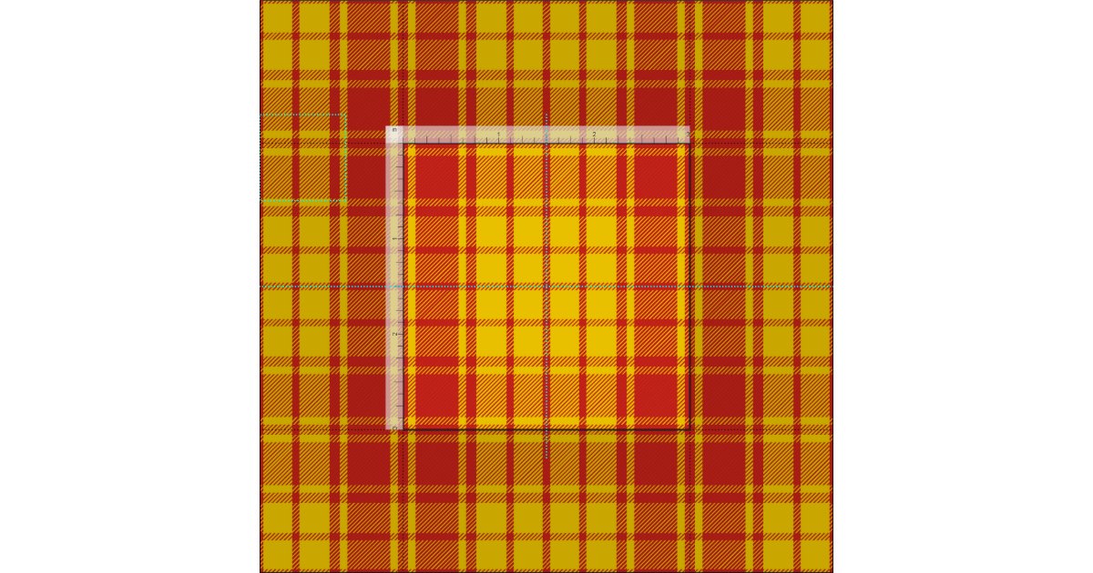 MacMillan Tartan Print Fabric | Zazzle