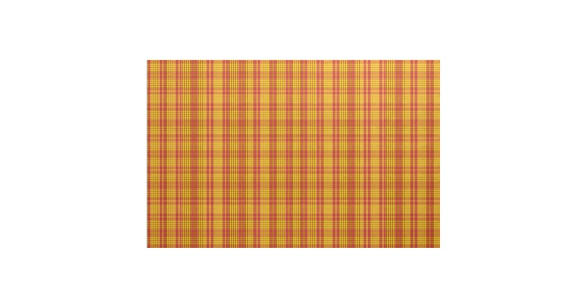 MacMillan Tartan Print Fabric | Zazzle