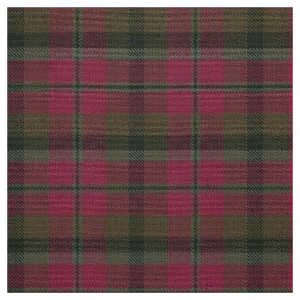 Gunn Weathered Original Scottish Tartan Fabric | Zazzle.com