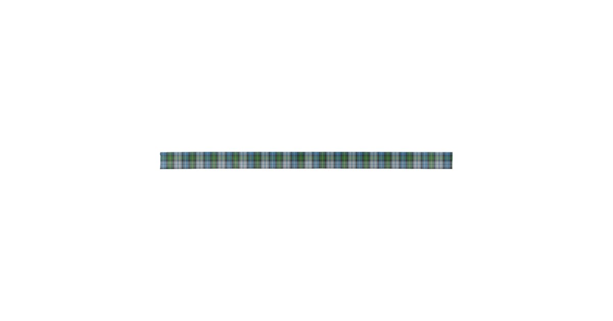 MacNeil Clan Tartan Plaid Ribbon | Zazzle